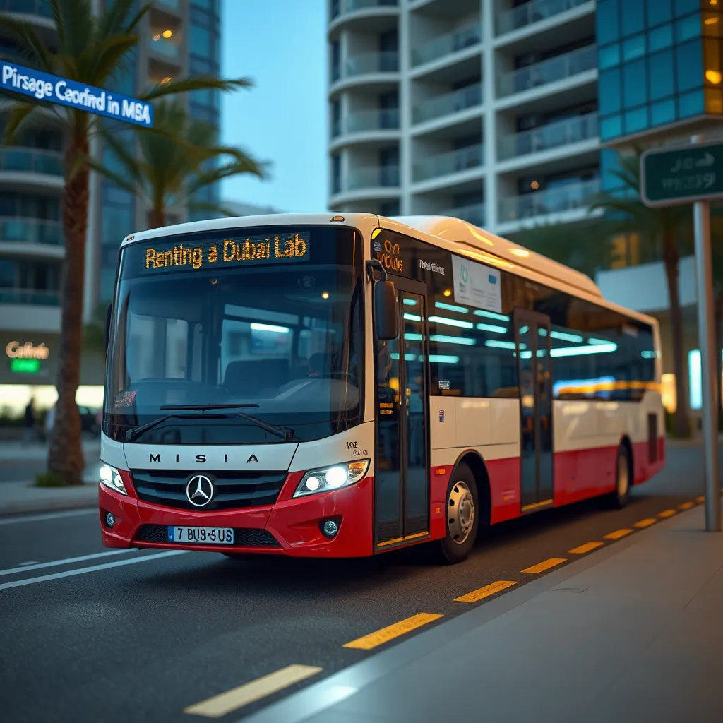 Renting a Bus in Dubai: A Complete Guide